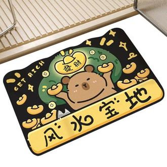 Generico Tapis de Bain antid&eacute;rapant et Lavable - Tapis antid&eacute;rapant Absorbant pour Salle de Bain et Douche pour Cuisine en Plein air, h&ocirc;tel, Spa Plus &acirc;g&eacute;s Sall