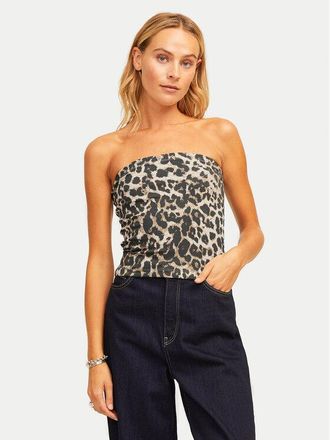 Jack & Jones Top Fiona 12280486 Braun Slim Fit