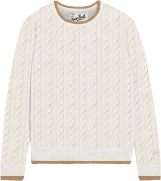 MC2 Saint Barth Damen, Strickwaren, Weiß, SGröße