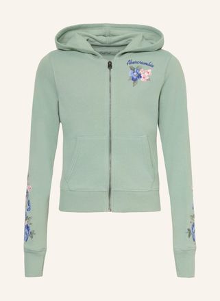 Abercrombie & Fitch Sweatjacke gruen