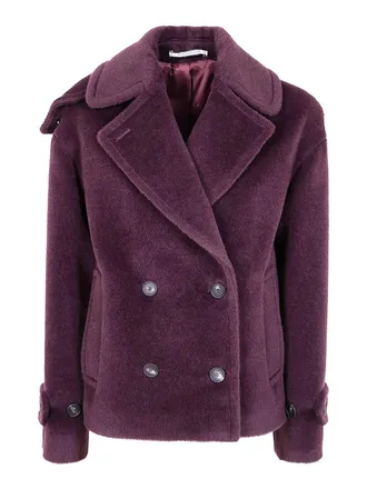 Tagliatore Manteau Court - Rouge