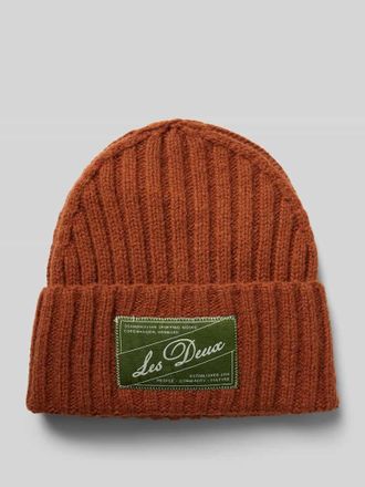 Les Deux Wollm&uuml;tze mit Label-Patch