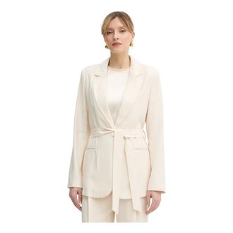 Silvian Heach Blazer Kolew - Femme - Vestes - Beige - Taille: 40 FR