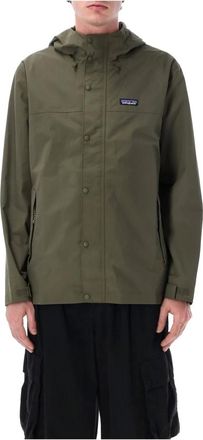 Patagonia Homme, Sport, Vert, Taille: XL Veste de pluie Outdoor Everyday