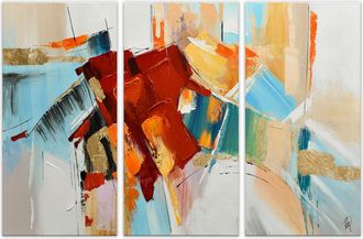 Arte Dal Mondo Adm - Peinture tris Astratto