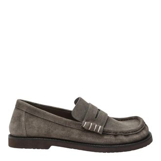 J.W.Anderson Homme, Chaussures, Gris, Taille: 41 EU Loafer Mocassin R/S M