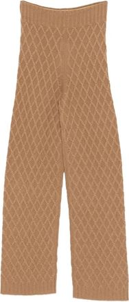 Max Mara High-waist Knitted Trousers