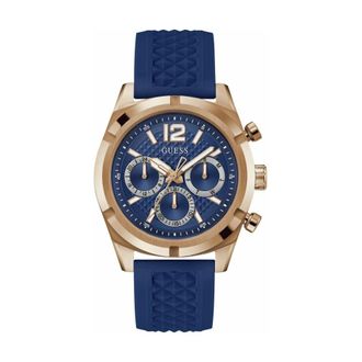Guess unisex, Accessoires, Bleu, Taille: ONE Size Montre Multifonction Resistance