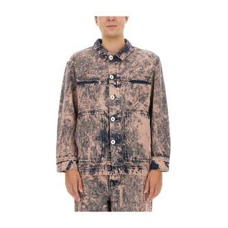 &Eacute;tudes Studio Homme, Vestes, Rose, Taille: M Veste en Jean &Eacute;l&eacute;gante pour Homme