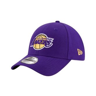 New Era Lila Lakers Logo Bestickte Kappe - - Accessories - Herren - Lila - ONE SIZE