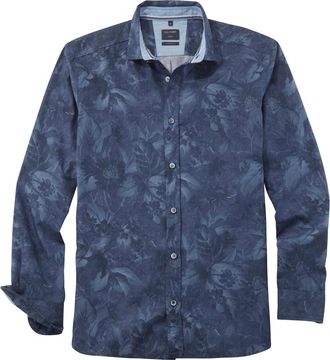 Olymp Olymp, Homme, Chemises, Bleu, Taille: S Chemise Classy Allrounder