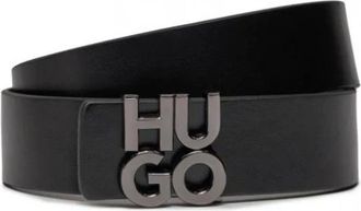 HUGO BOSS Homme, Accessoires, Noir, Taille: 95 CM Sta Belt