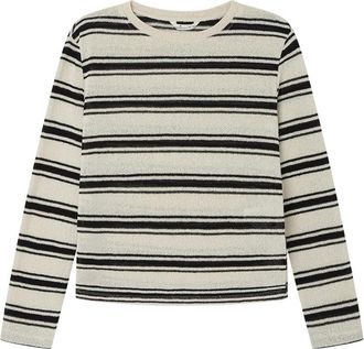 Springfield Damen-T-Shirt, Standardschwarz, Medium