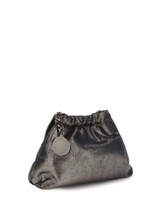 Stella McCartney Womens Shoulder Bag Falabella Mini Dark Navy Polyester