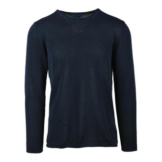 Daniele Fiesoli Homme, Pulls, Bleu, Taille: L Pullover Girocollo