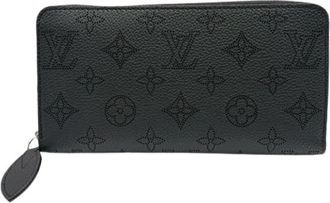 Louis Vuitton Portefeuille Pre-owned en cuir Mahina - Femme - Pre-owned - Noir - Taille: ONE Size