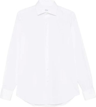 Alessandro Gherardi Homme, Chemises, Blanc, Taille: S Classic Formal Shirt