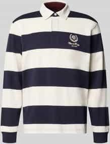 Mc Neal Regular Fit Rugbyshirt mit Logo-Stitching