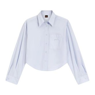 HUGO BOSS C_Boskota-1 Shirt - - Blouses & Shirts - Damen - Blau - XL