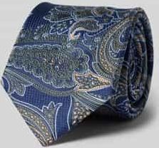 Prince Bowtie Seidenkrawatte mit Allover-Paisley-Stitching (7cm)