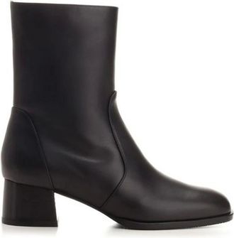 Stuart Weitzman Femme, Chaussures, Noir, Taille: 36 EU Nola Bottes Mi-Mollet &agrave; Talons Bloc