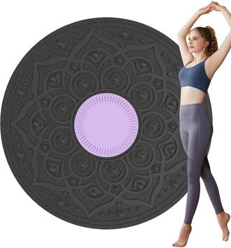 Generic Balance Stabilitätsbrett - Strukturierte Anti-Rutsch-Oberfläche, Voll-Rotationskuppel mit Akupressurnubs, Trainingsausgleichsscheibe für Physiotherapi