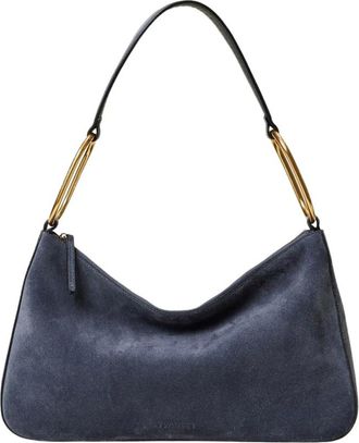 Twinset Femme, Sacs, Bleu, Taille: ONE Size Sac &agrave; poign&eacute;e sup&eacute;rieure avec fermeture &eacute;clair