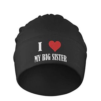 Generic Unisexe Bonnets De Ski Jaime Ma Grande Soeur Bonnet &Agrave; Revers Doux Bonnet dhiver Chaud Bonnets Tricot&eacute; pour Course Cyclisme Hiver