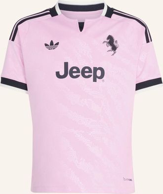 adidas Juventus Turin 26/27 Kids Ausw&auml;rtstrikot pink
