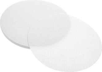 NUOBESTY 10 St&uuml;ck Teiliges Tellertrennmatten Wei&szlig; Teller Divider f&uuml;r Geschirraufbewahrung Schutz vor Kratzern und Stapelschutz f&uuml;r T&ouml;pfe und Pfannen Kompatibel