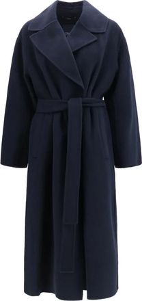 Max Mara Carisma Coat - Femme - Manteaux - Bleu - Taille: 42 FR