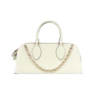 Valentino Pre-owned Garavani Calf Bag - - Pre-owned - Damen - Beige - ONE SIZE