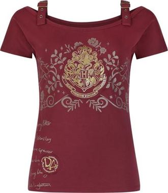 Harry Potter DA Grunge Collection - Sign Up for The DA Femme T-Shirt Manches Courtes Rouge foncé S