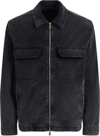Dondup Veste en velours c&ocirc;tel&eacute; - Homme - Vestes - Gris - Taille: M