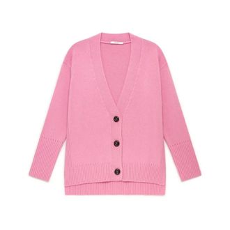 Maliparmi Maliparmi, Damen, Strickwaren, Rosa, LGr&ouml;&szlig;e