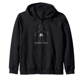 Whyitsme Design Lustiger Kerzenmacher f&uuml;r Herren Kapuzenjacke