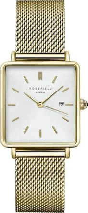Rosefield Uhr - Damenuhr Boxy Mesh - Gr. unisize - in Gold - für Damen