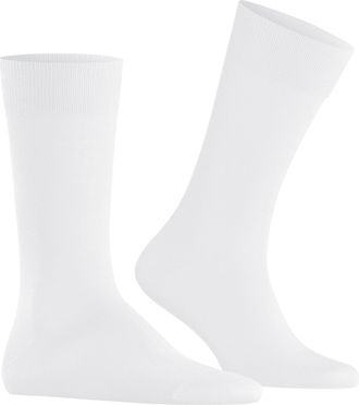 Burlington Herren Socken weiß Baumwolle & Mix unifarben