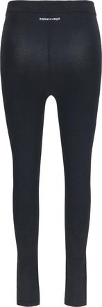 Balenciaga High-Rise Leggings - Black