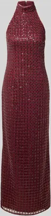 Rotate Abendkleid mit Paillettenbesatz