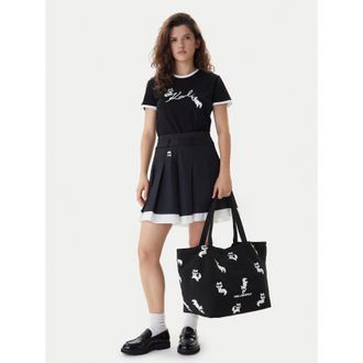 Karl Lagerfeld Handtasche KARL LAGERFELD B1W50053 Schwarz