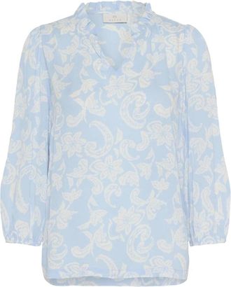 Kaffe Femme, Blouses et Chemises, Bleu, Taille: 40 FR Blouses