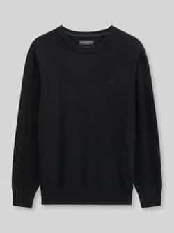 Marc O'Polo Regular Fit Pullover aus Baumwoll-Mix mir Schurwoll-Anteil