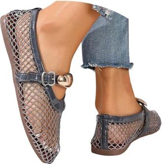 Generic Chaussures d&eacute;contract&eacute;es l&eacute;g&egrave;res en Toile pour Femmes Confortables et Respirantes avec Semelle Souple pour Un Usage Quotidien et Occasions (Grey, 38)