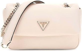 Guess sac à épaule bandoulière Sunetra Mini Convertible Crossbody Flap Bone écru