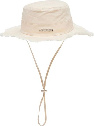 Jacquemus unisex, Accessoires, Blanc, Taille: 58 CM Artichaut Bucket Hat