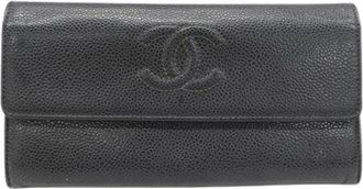 Chanel Portefeuille Vintage doccasion - Femme - Pre-owned - Gris - Taille: ONE Size