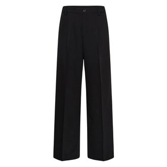 Kaffe Wide Hosen - - Trousers - Damen - Schwarzk - M