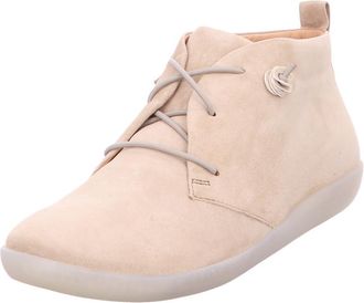 Think Damen Nature chromfrei gegerbte nachhaltige Halbschuhe, ICED Coffee/Kombi 4000
