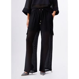 Liu Jo Pantalon cargo en mesh
